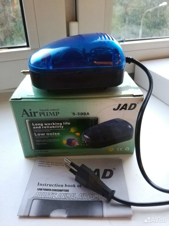 Компрессор аквариумный JAD Air-Pump S-500
