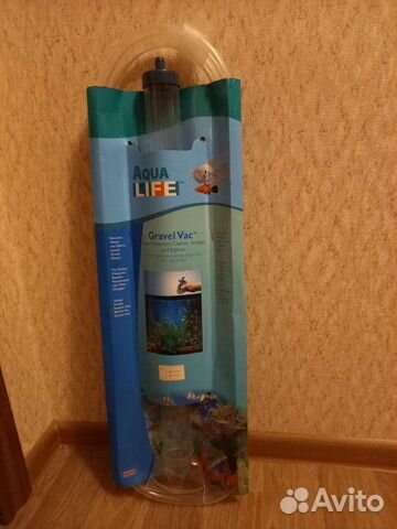 Новый Сифон Aqua life "Gravel Vaс" 65 см