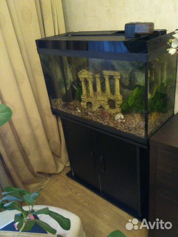 Аквариум с тумбой 140литров