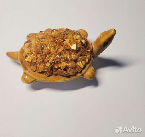 Янтарная черепашка из Калининграда