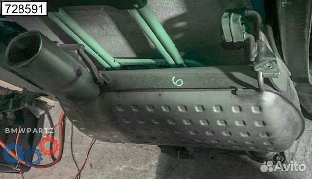 Глушитель BMW E90 купить в Москве BMW 18307645971 | Авито