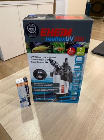 Новый уф стерилизатор eheim Reeflex UV 350